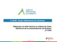 eGAR: Guias eletrónicas de resíduos | Apoio SILiAmb